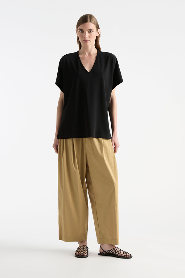 Mela Purdie Wedge Shell Black - Differente Boutique