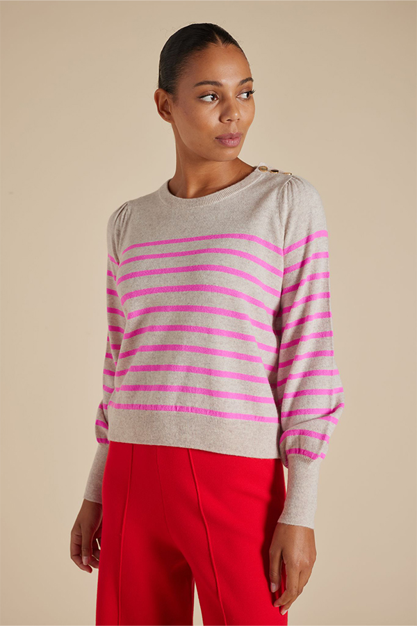 Alessandra Eloise Sweater Porridge - Differente Boutique