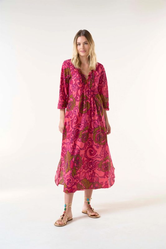 Oneseason Long Poppy San Sebastian Hot Coral - Differente Boutique