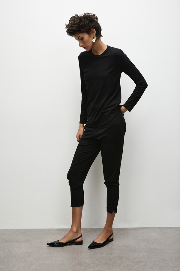 Mela Purdie Studio Top Black - Differente Boutique
